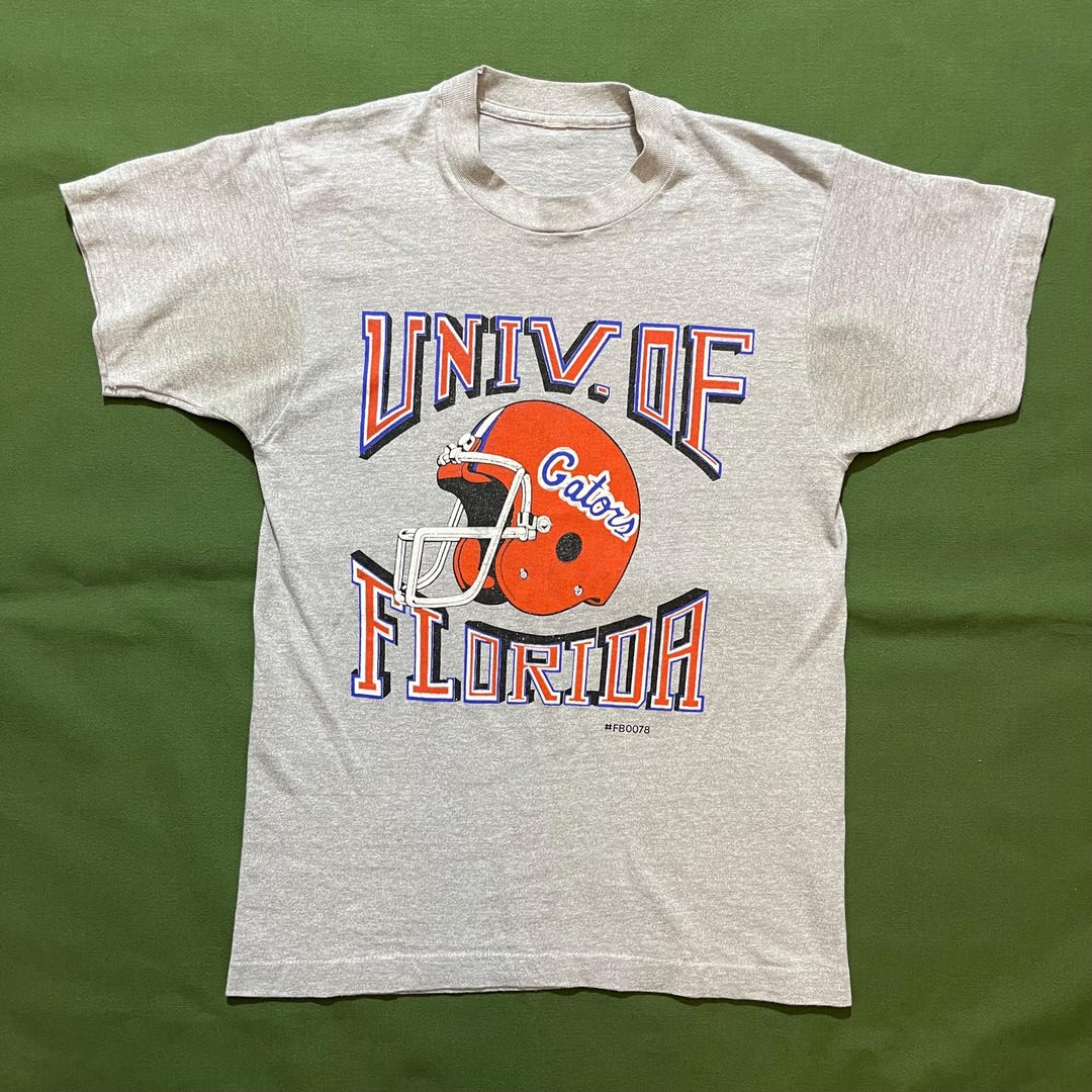 Vintage 70s/80s University of Florida Gators College Football Helmet ...