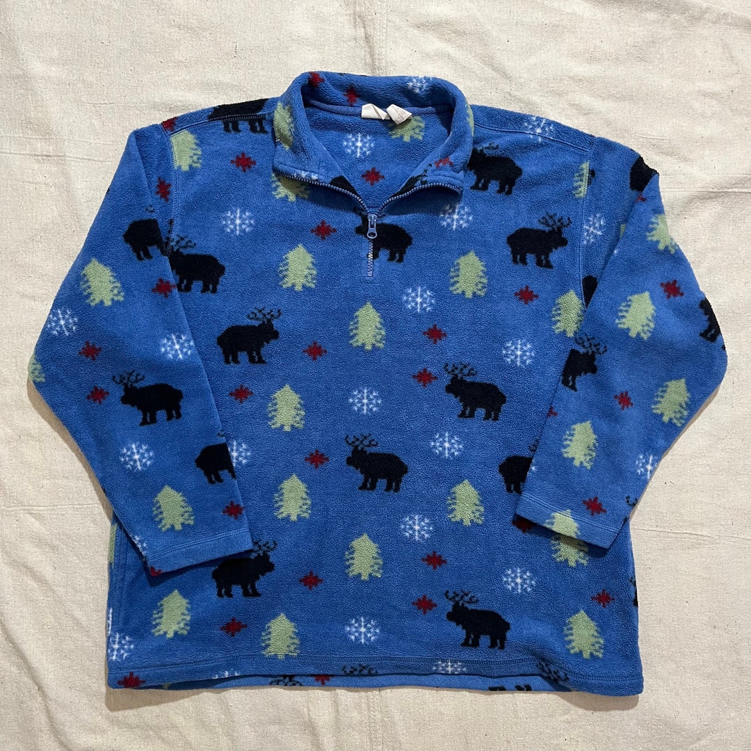 Vintage 90s Cherokee Winter Fleece Jacket XL - Etsy