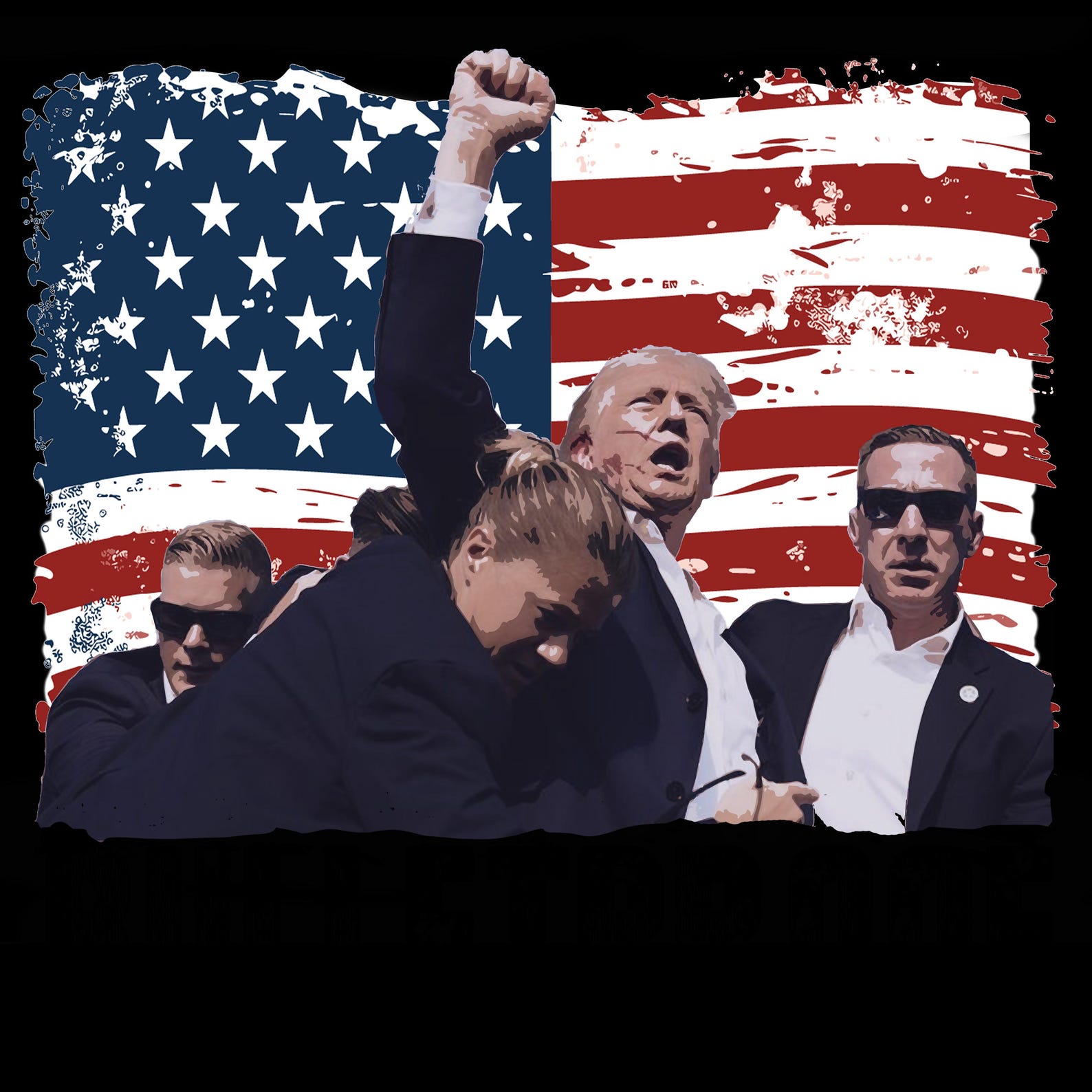 TRUMP BULLETPROOF Png File - Etsy