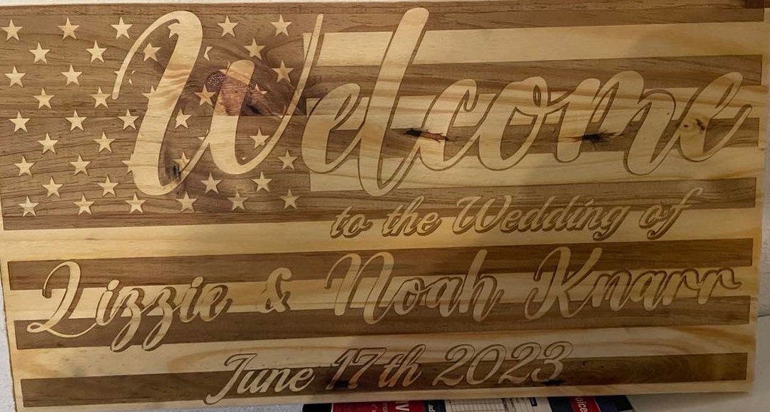 Custom Laser Signs-custom Laser Wood Sign Personalized Wood - Etsy