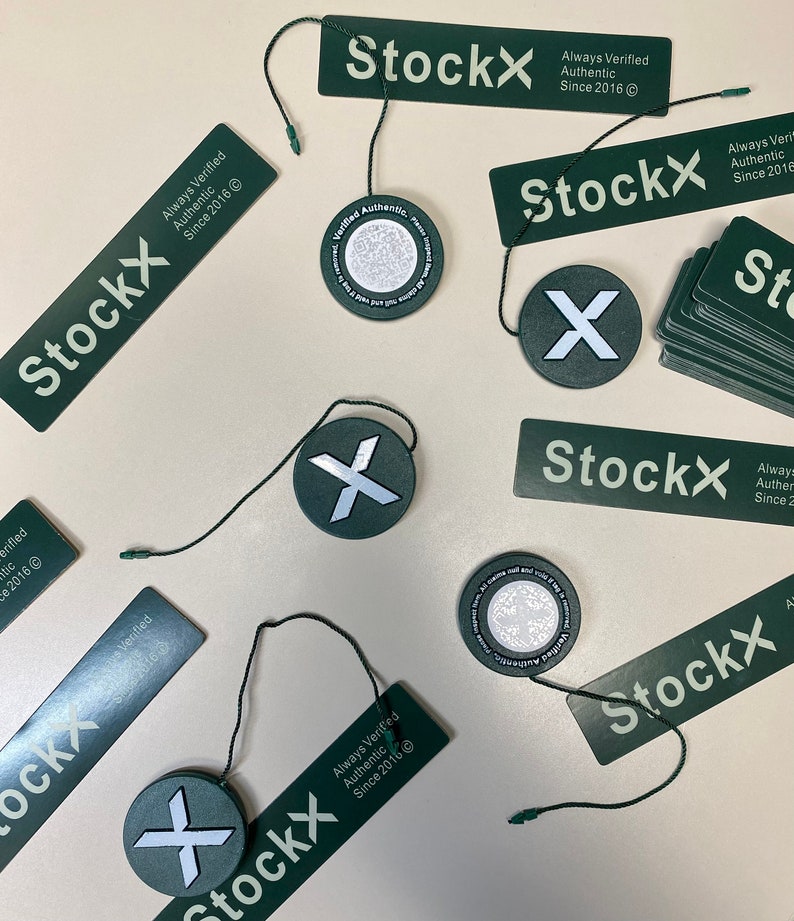 Authentic Stock X Bundle 2 Tag and Coin 2023-24 - Etsy