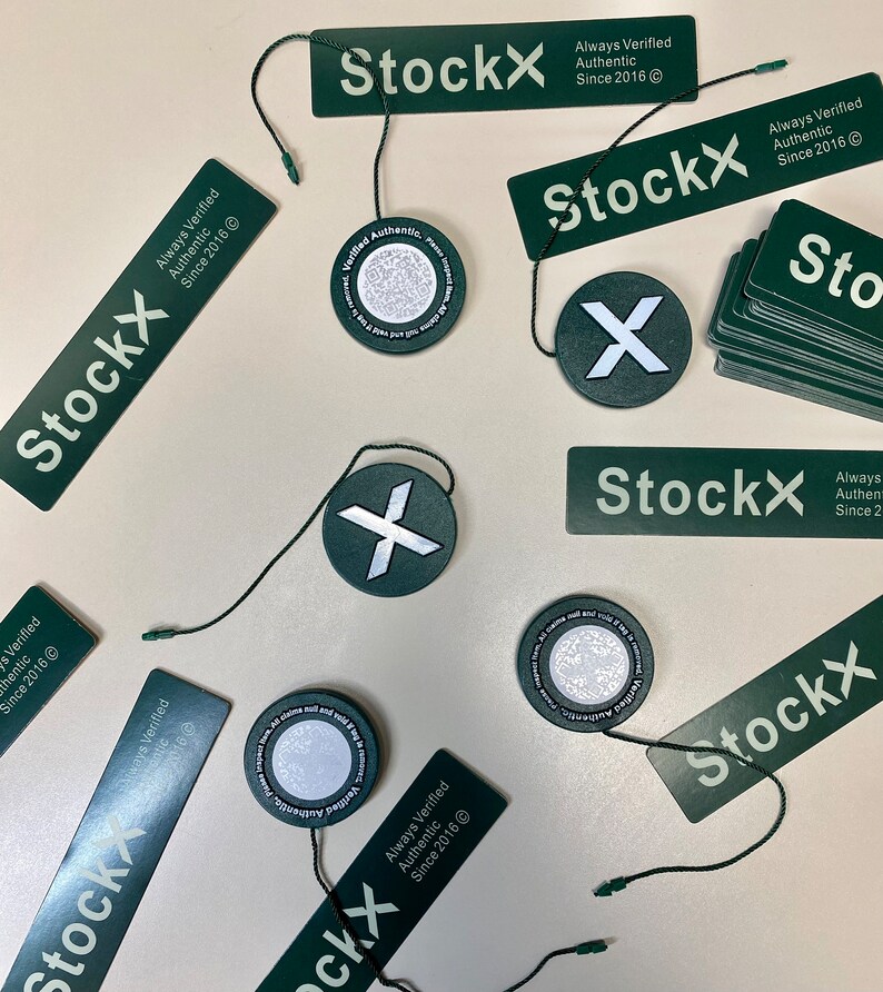 Authentic Stock X Bundle 2 Tag and Coin 2023-24 - Etsy