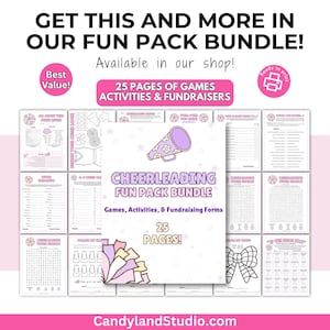 Cheerleader Would You Rather Silly Ice Breaker Game PDF Fun Digital ...