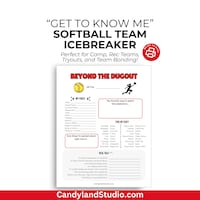 Softball Packing List Printable PDF - Etsy