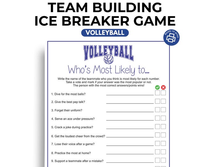 Sport Scavenger Hunt Printable Bundle, Football, Volleyball, Soccer ...