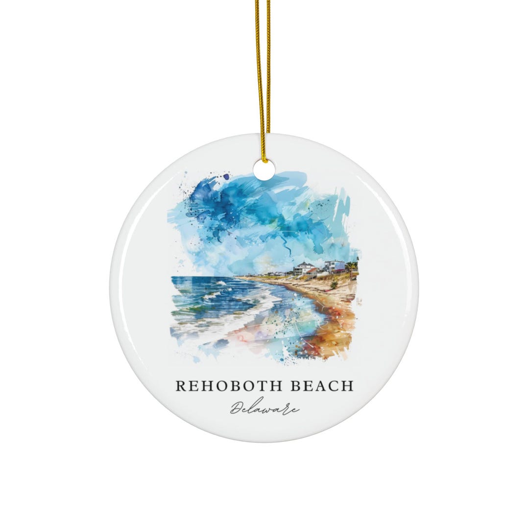 Rehoboth Beach Ornament: Unique Rehoboth Souvenir, Reho Xmas Decor, and ...