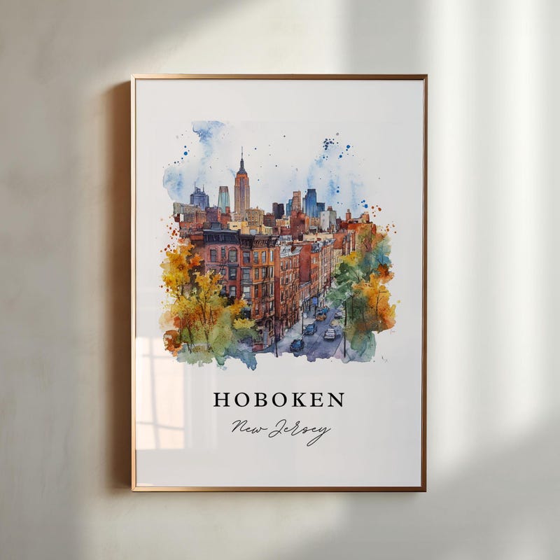 Wall Art of Hoboken Nj - Etsy
