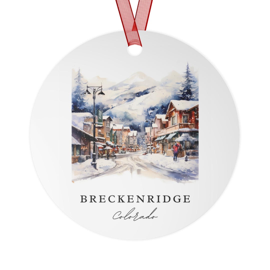 Breckenridge CO Ornament: Unique Breckenridge Souvenir, Breckenridge ...