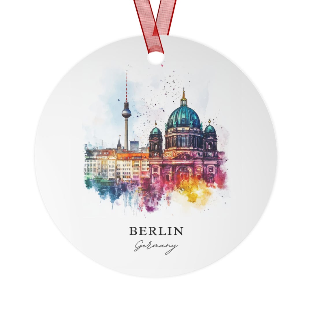 Berlin Germany Ornament: Unique Berlin Souvenir, Berlin Xmas Decor, and ...