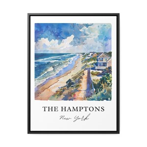 The Hamptons NY Art, the Hamptons Print, the Hamptons Watercolor ...