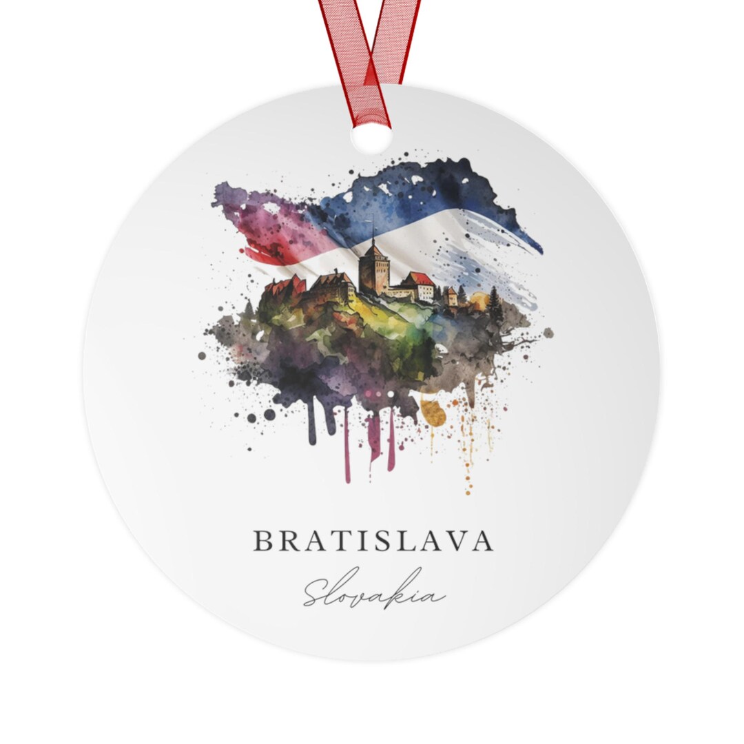 Bratislava Slovakia Ornament: Unique Bratislava Souvenir, Bratislava ...