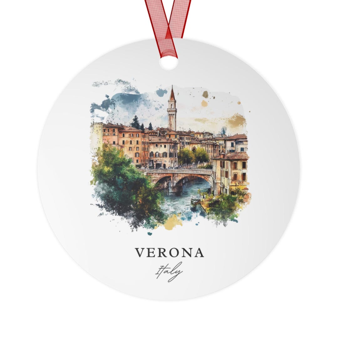 Verona Italy Ornament: Unique Verona Souvenir, Verona IT Xmas Decor ...