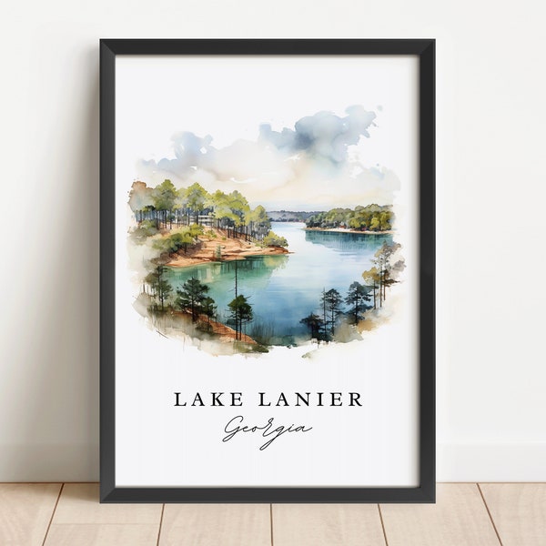 Lake Lanier Art - Etsy