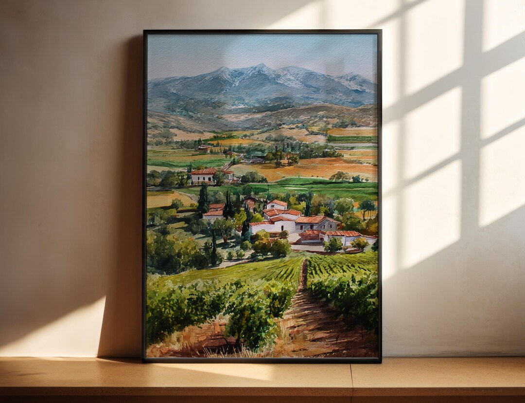 Tarija Bolivia Watercolor Art Tarija Travel Print Tarija Bolivia ...