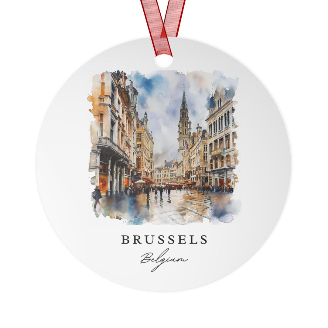 Brussels Ornament: Unique Brussels Souvenir, Belgium Xmas Decor, and ...