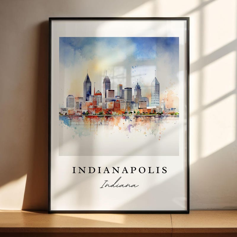 Indianapolis Art - Etsy