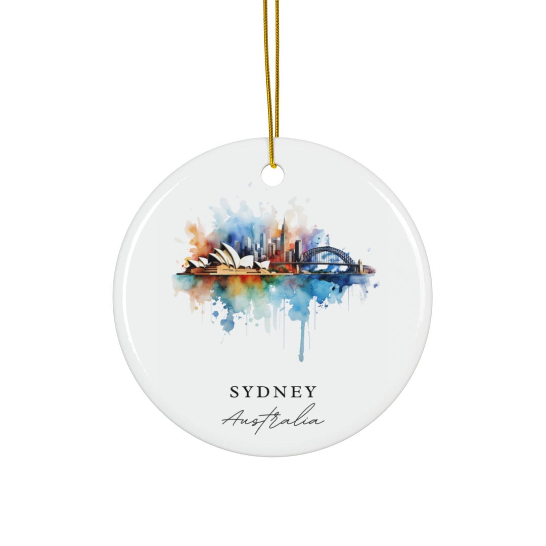 Sydney Australia Ornament: Unique Sydney Souvenir, Sydney Xmas Decor ...