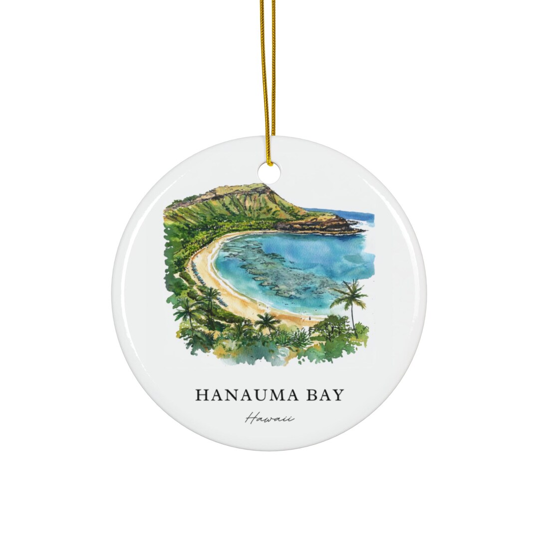 Hanauma Bay Ornament: Unique Hanauma Bay Souvenir, Hawaii Kai ...