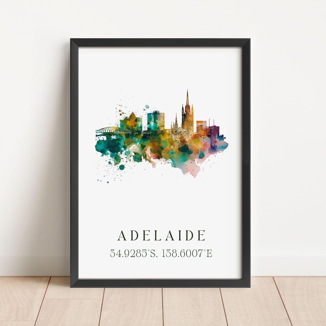 Adelaide Australia Wall Art - Australia, Adelaide Poster, Adelaide ...