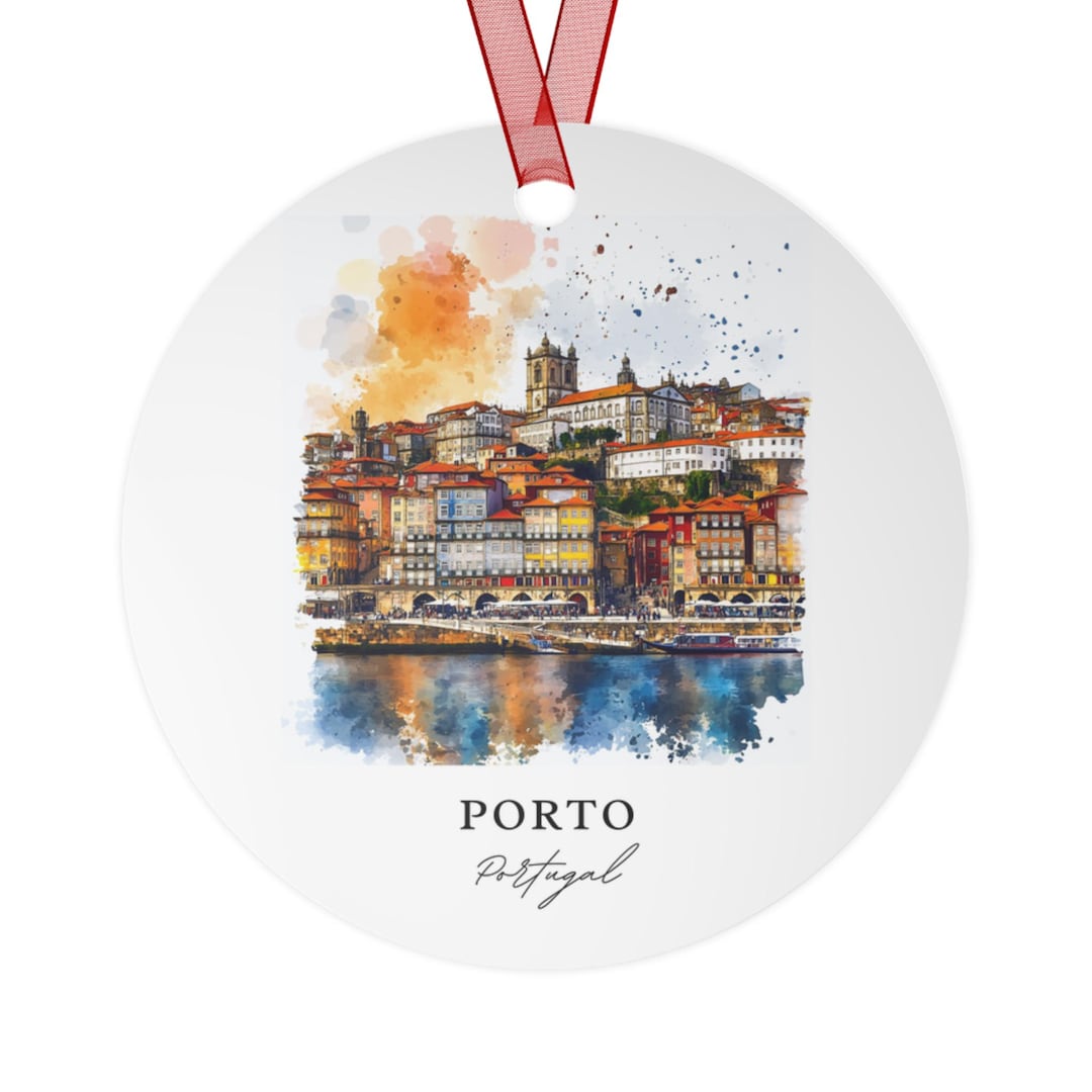 Porto Portugal Ornament: Unique Porto Souvenir, Porto Xmas Decor, and ...