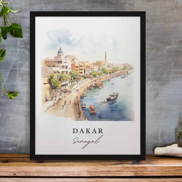 Dakar Poster - Etsy