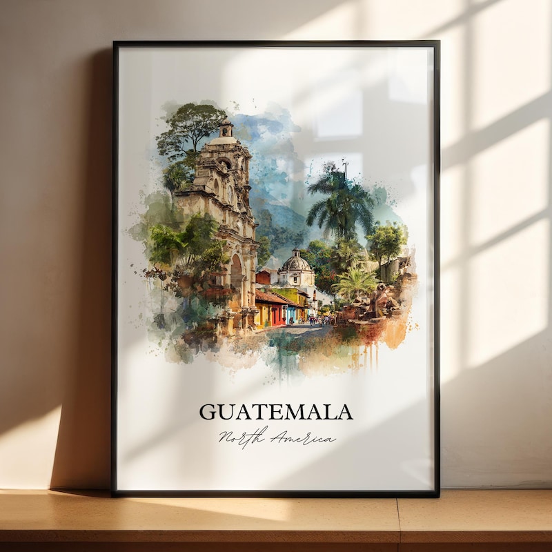 Guatemala Poster - Etsy