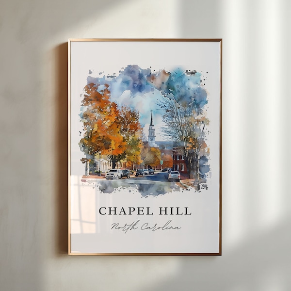 Unc Framed Wall Art - Etsy