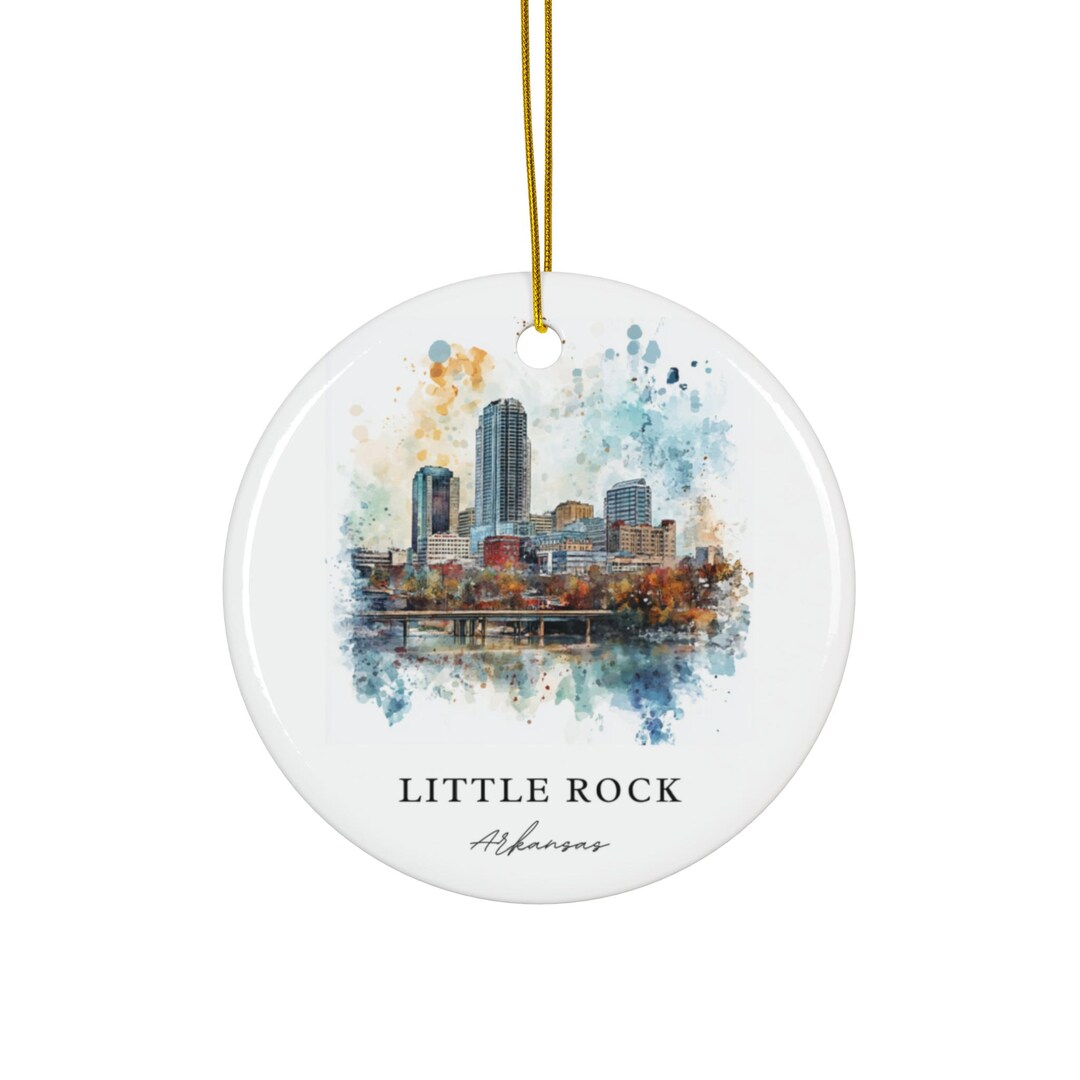 Little Rock AR Ornament: Unique Little Rock Souvenir, Little Rock Xmas ...