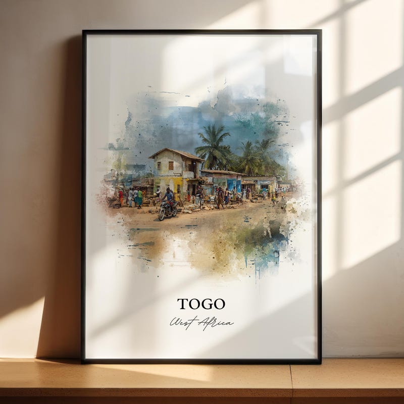 Togo Africa Paintings - Etsy