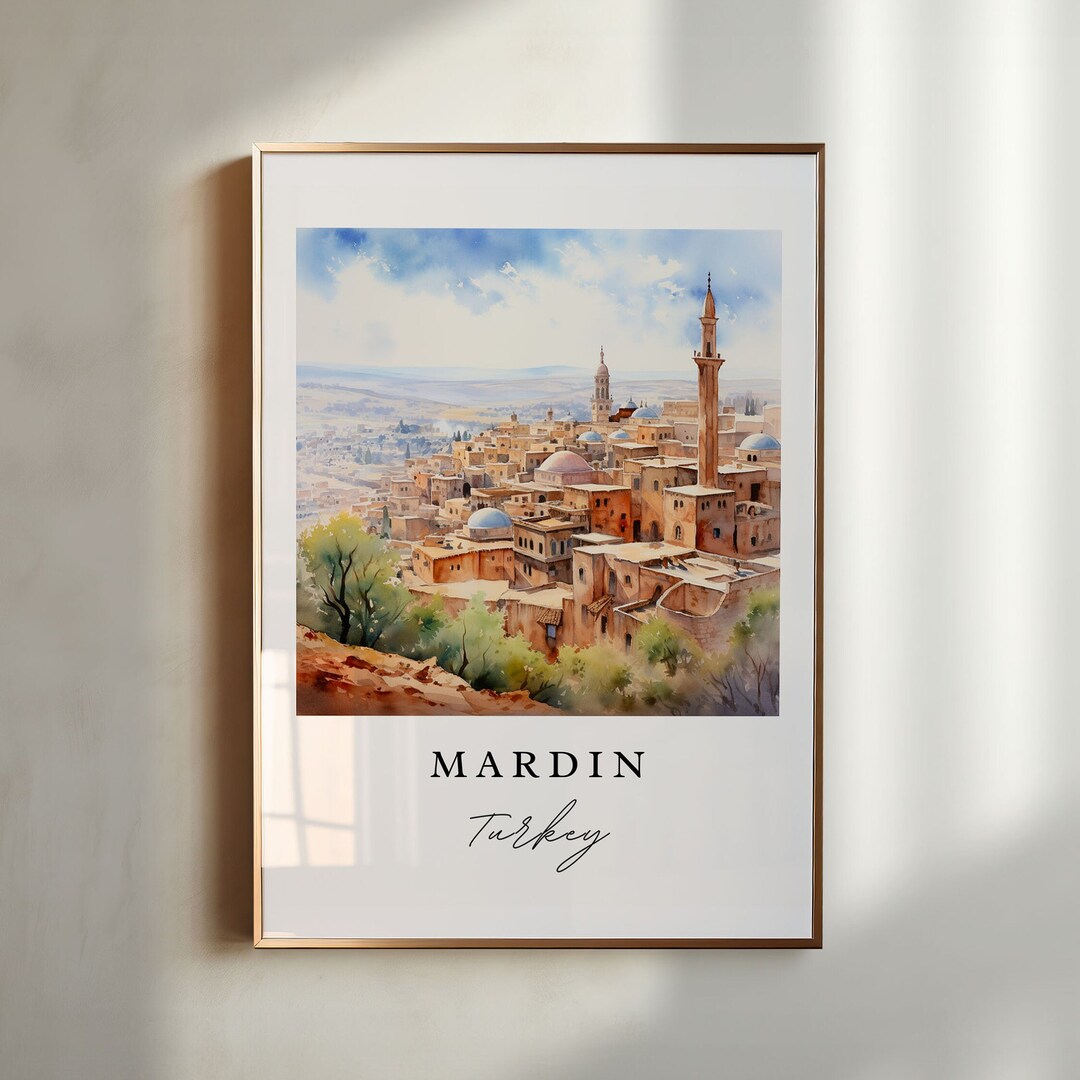 Mardin Turkey Wall Art - Mardin Turkey Poster Print, Mardin Turkey ...