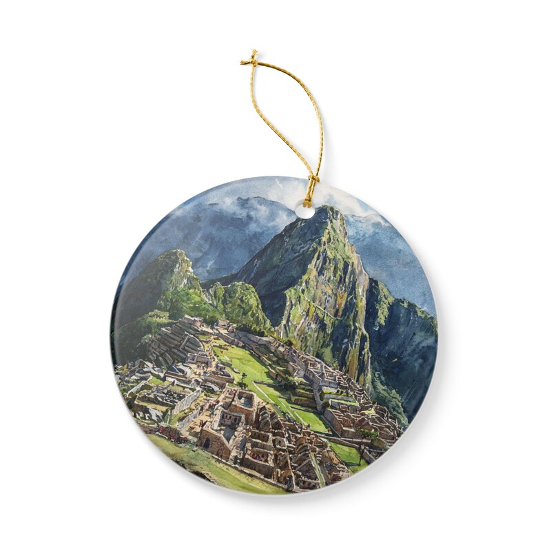 Machu Picchu Ornament: Unique Machu Picchu Souvenir, Machu Picchu Xmas ...
