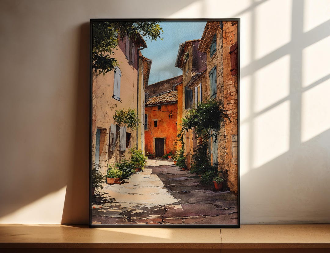 Provence France Art Provence Travel Print France Artwork Provence Decor ...