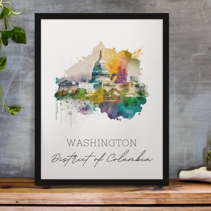 Washington Dc Poster - Etsy