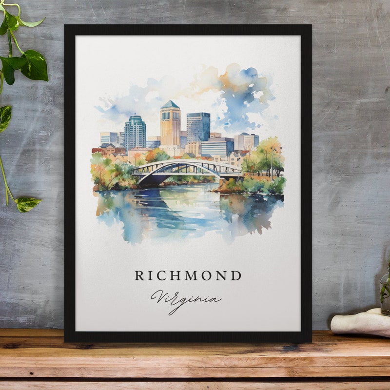 Richmond Poster - Etsy