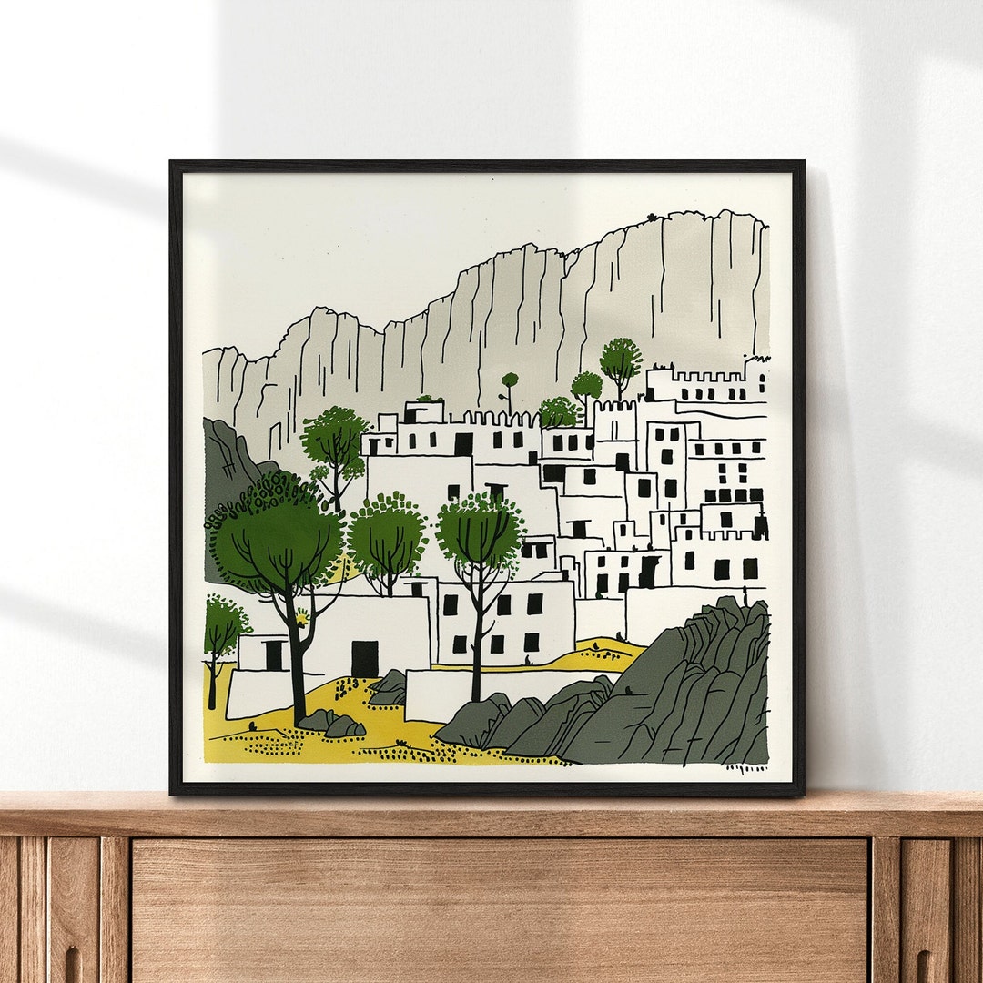 Modern Pakistan Art, Pakistan Print, Unique Pakistani Art, Pakistan ...