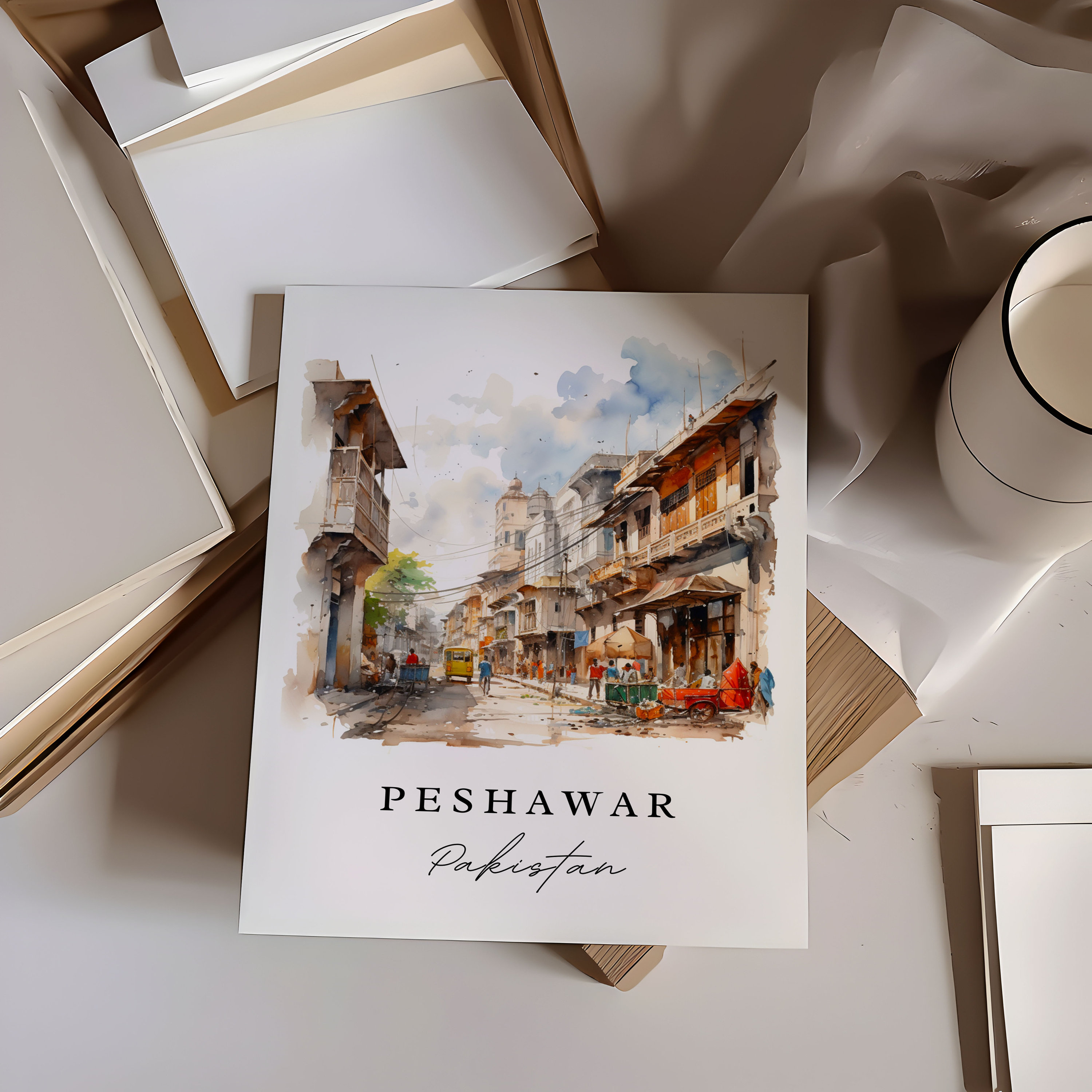 Peshawar Wall Art - Pakistan, Peshawar Poster Print, Peshawar Wedding ...