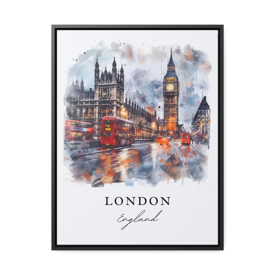 London Art Print, England Print, London Wall Art, London England Gift ...