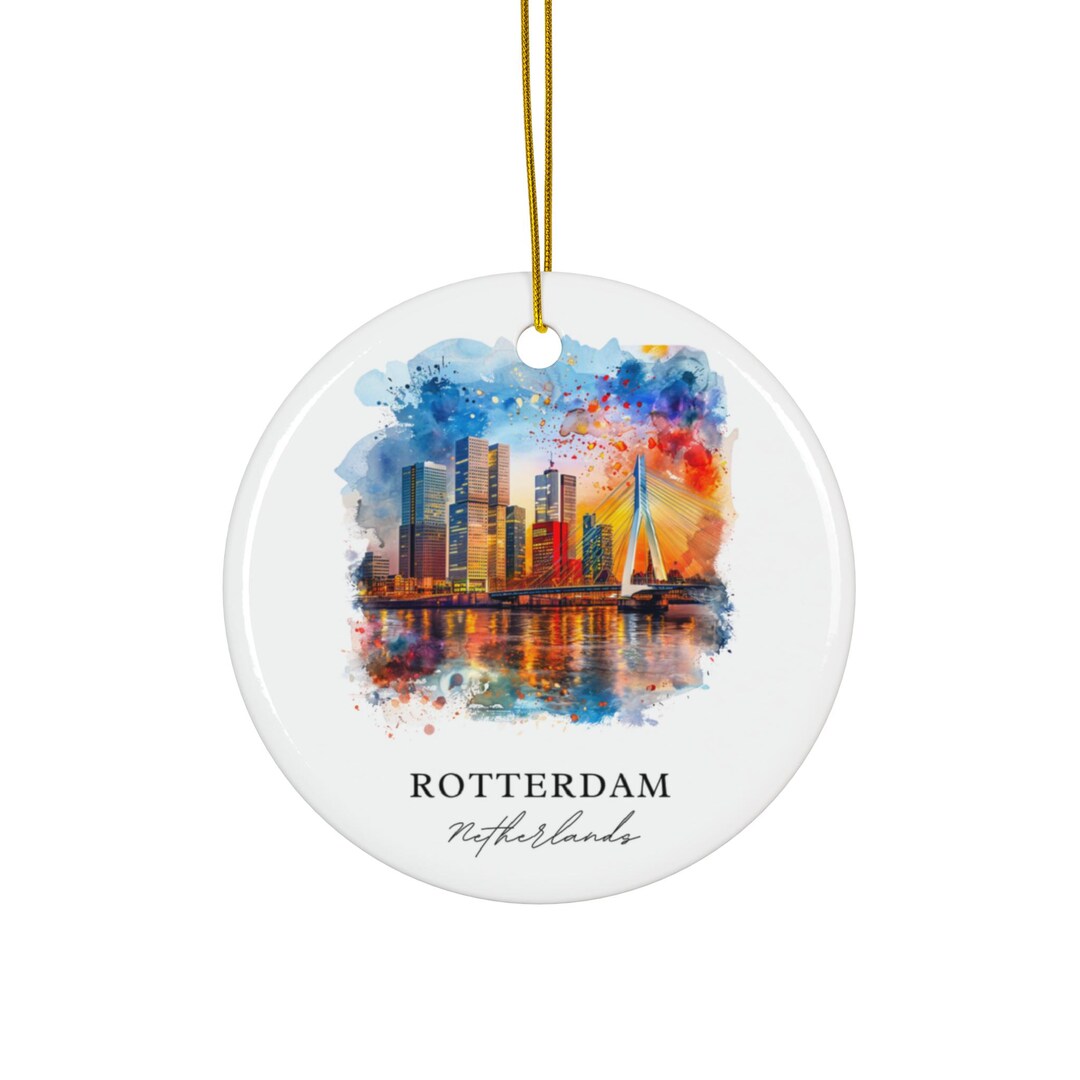 Rotterdam Ornament: Unique Rotterdam Souvenir, Rotterdam Xmas Decor ...