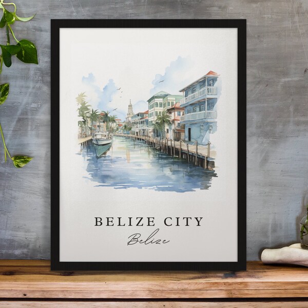 Belize Poster - Etsy