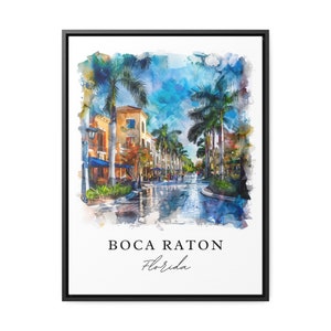 Boca Raton Wall Art, Boca Raton Print, Boca Raton Wall Art, Florida ...