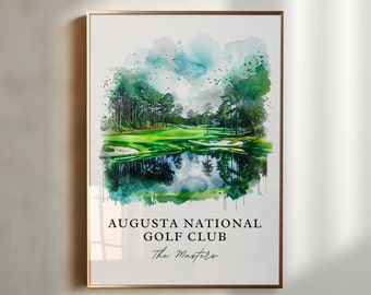 Augusta, Georgia Watercolor Print - Etsy