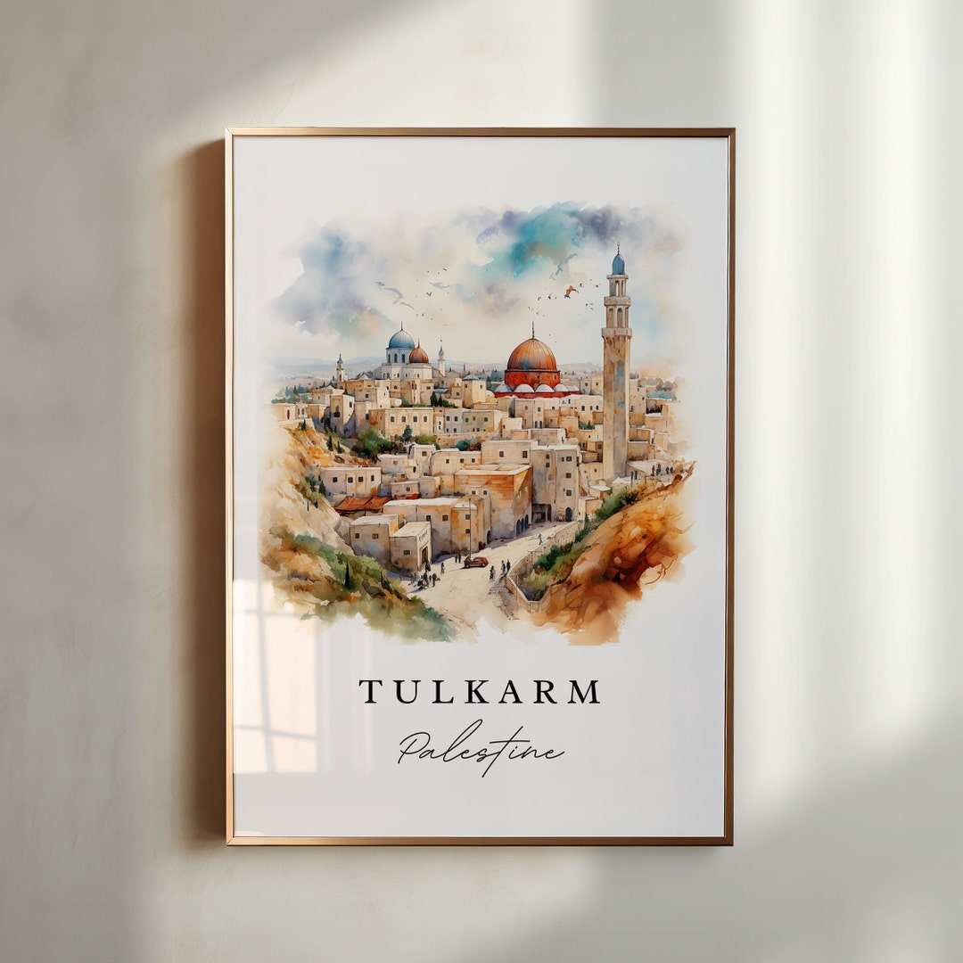 Tulkarm Palestine Wall Art - Palestine, Tulkarm Poster Print, Tulkarm ...