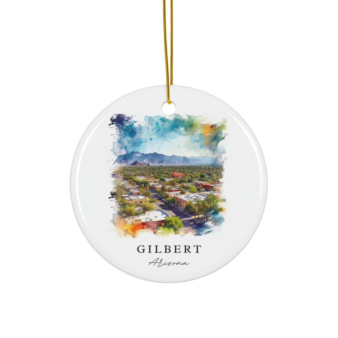 Gilbert AZ Ornament: Unique Gilbert Arizona Souvenir, Gilbert Arizona ...