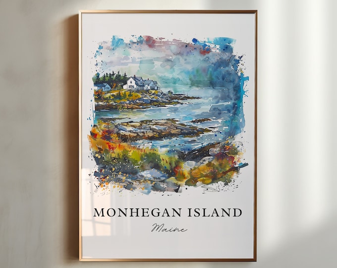 Monhegan Island Fish House, Maine Painting, Original or Print ...