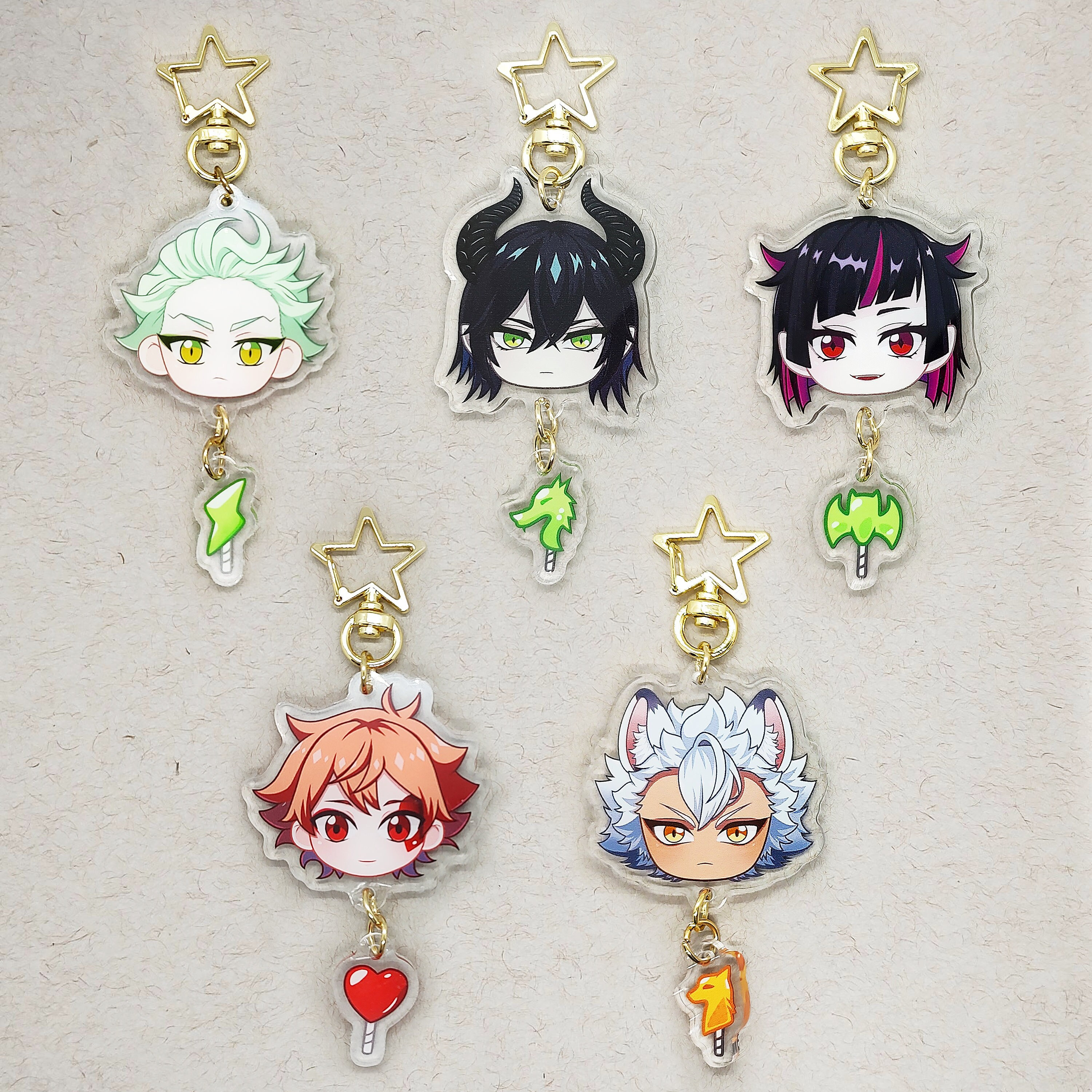 Twisted Wonderland Acrylic Keychain/hanger/charm - Etsy