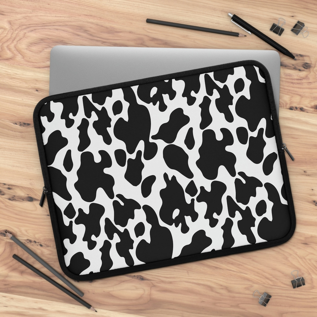 Cow Print Laptop Sleeve Cow Laptop Case Cow Print Laptop Bag Cow Gift ...