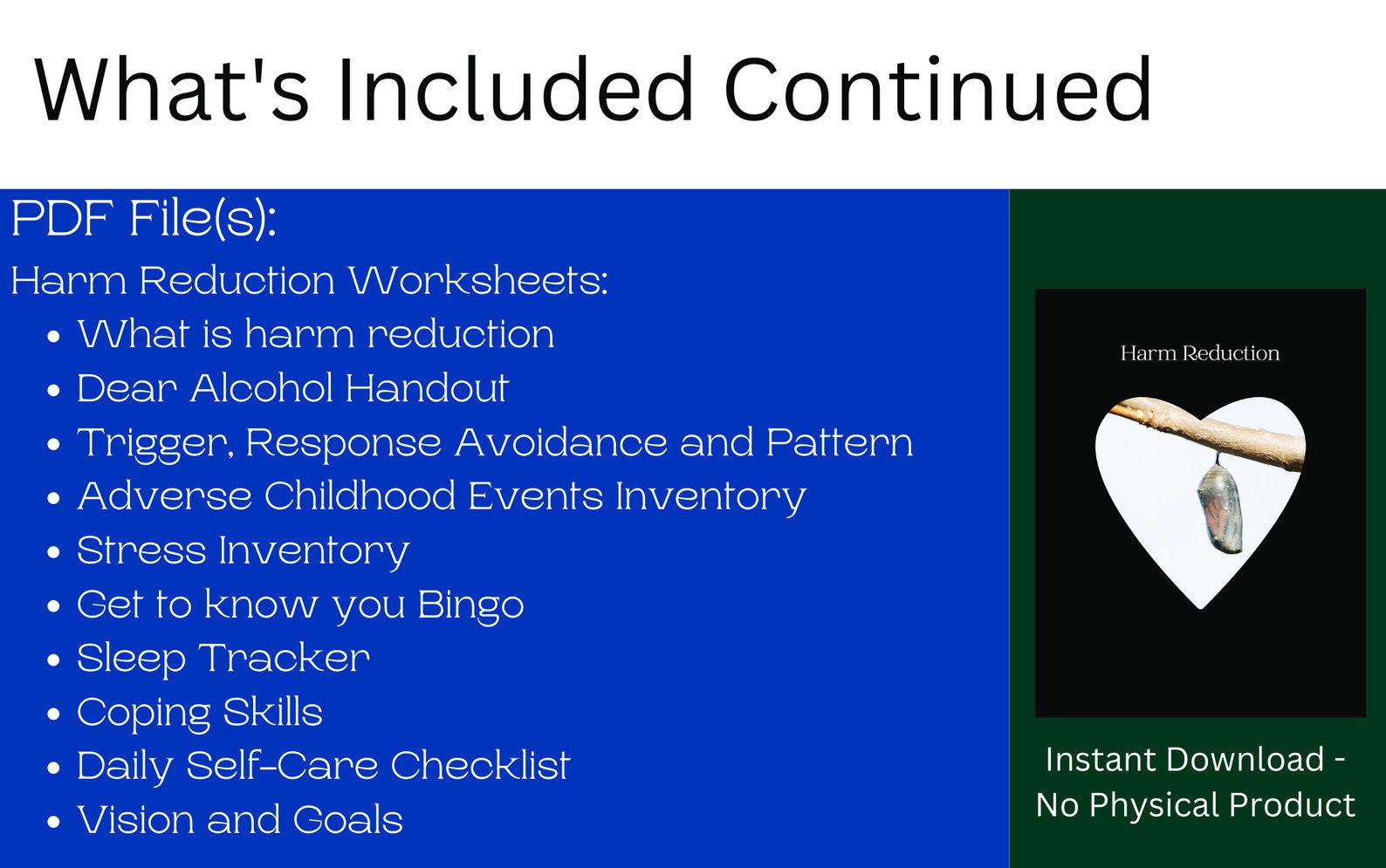 Harm Reduction Worksheets | Alcohol Reduction Worksheets | Drug Harm ...