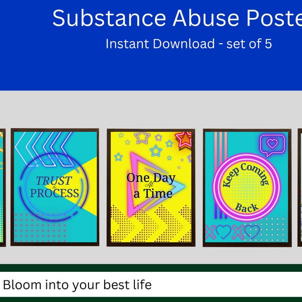 Recovery Posters - Etsy