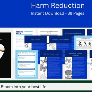 Harm Reduction Worksheets | Alcohol Reduction Worksheets | Drug Harm ...