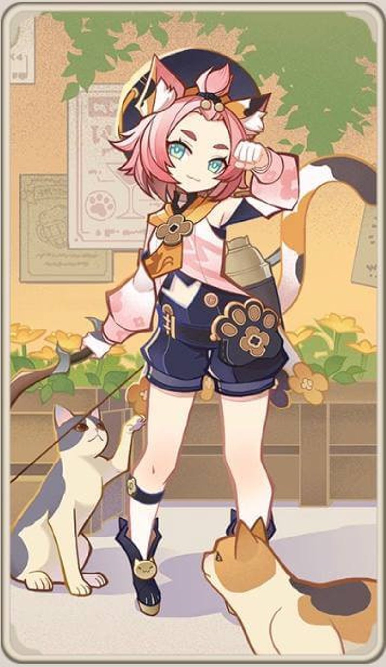 Genius Invocation Character TCG Cards - Etsy